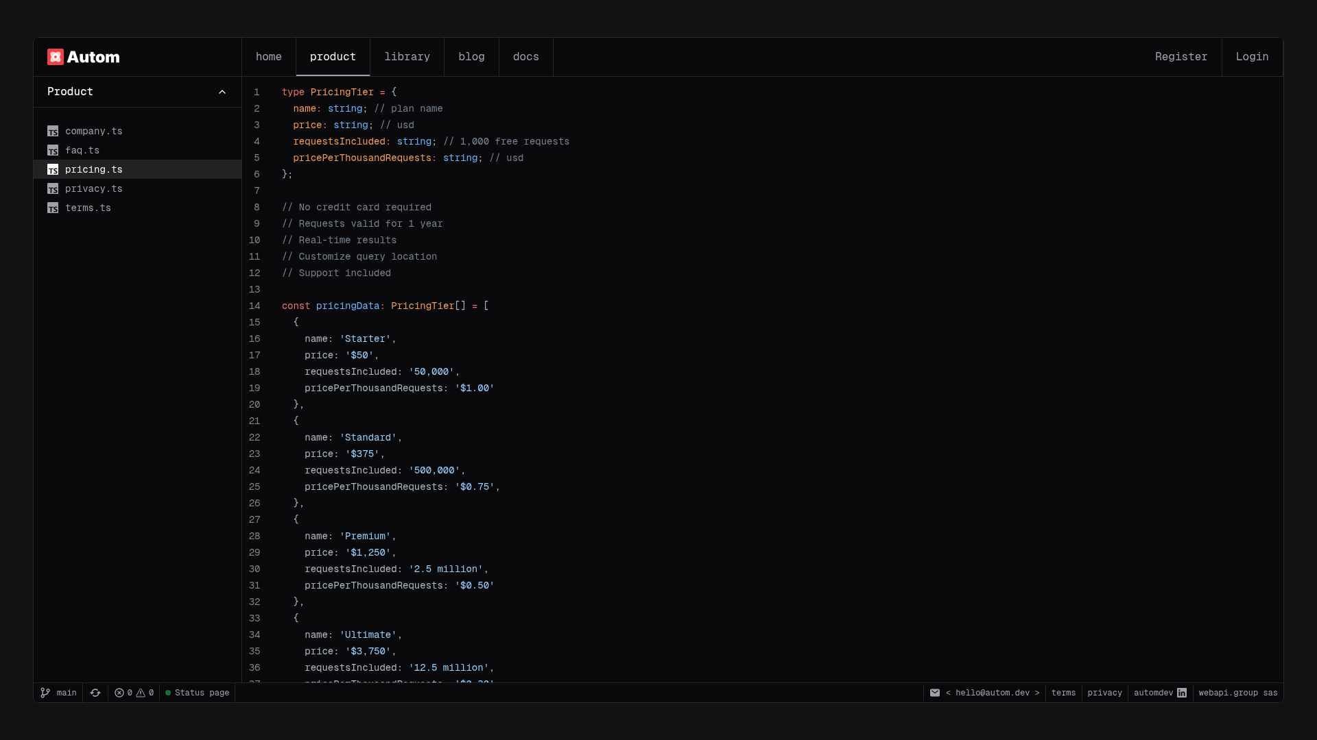 Autom - Fast, Affordable SERP API for Real-Time Results