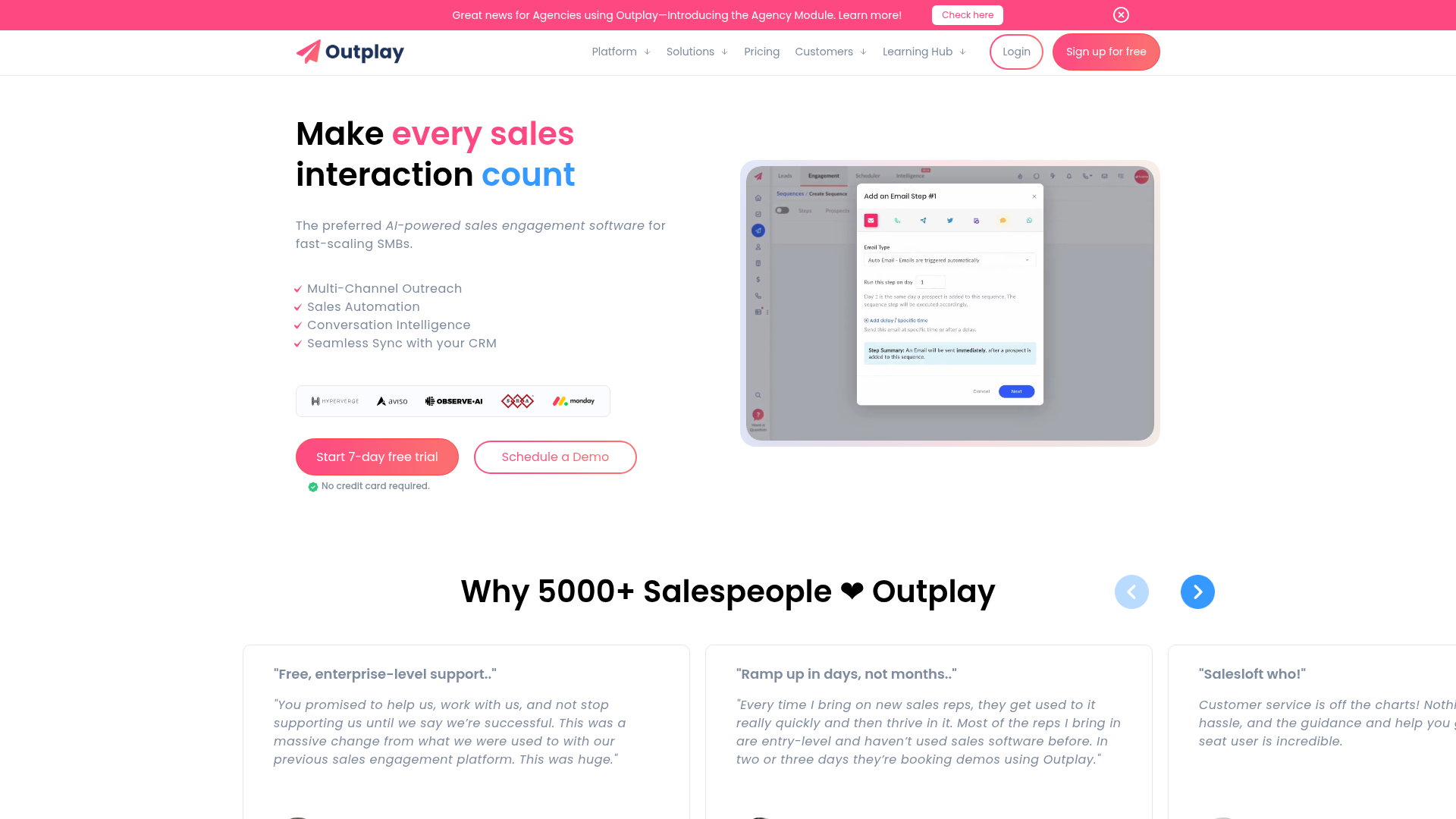 Outplay Elevates Sales Engagement Across All Channels