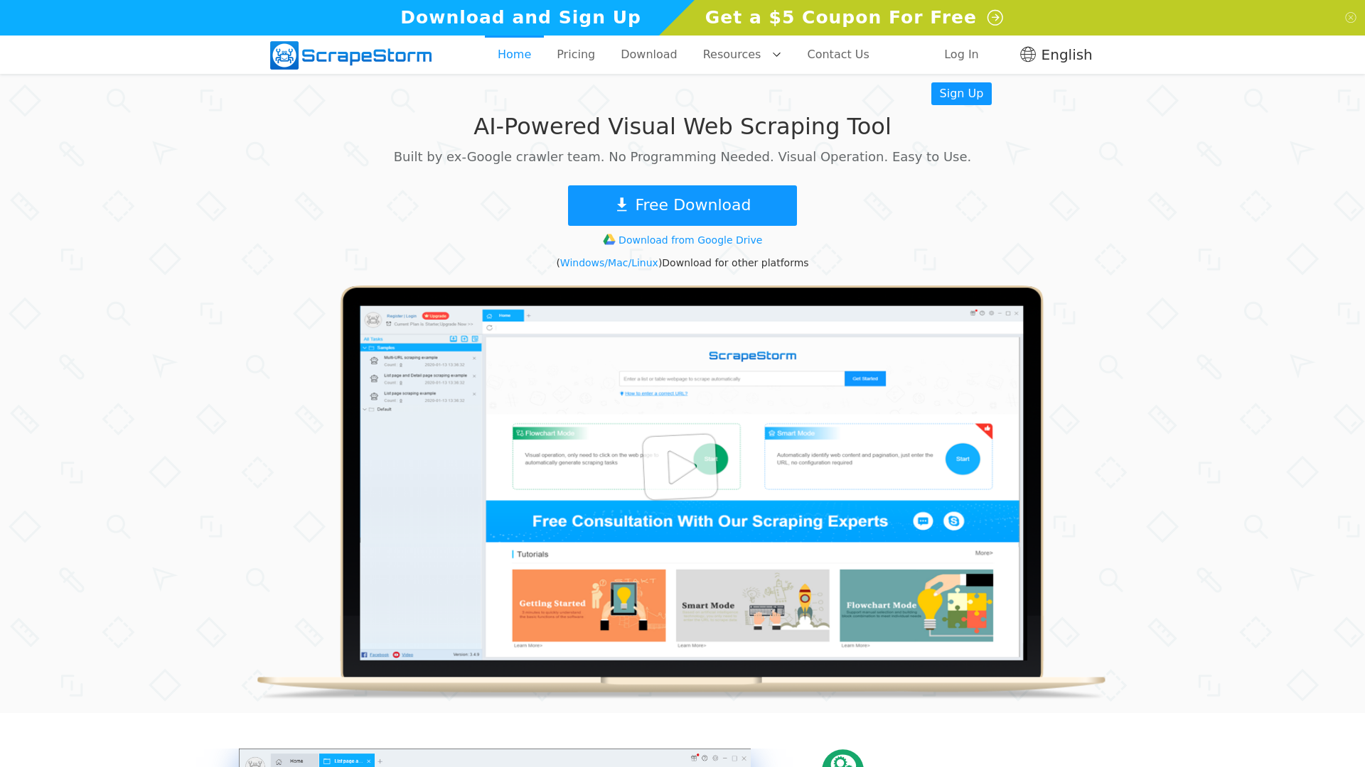 ScrapeStorm AI Data Scraping Tool for Everyone